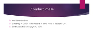 Clinical data management basics | PPTX