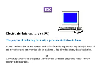 Clinical data management and software packages final edc and rdc | PPTX