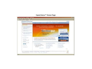 Clinical data management web based data capture edc & rdc | PPTX