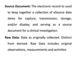 Clinical data management | PPTX