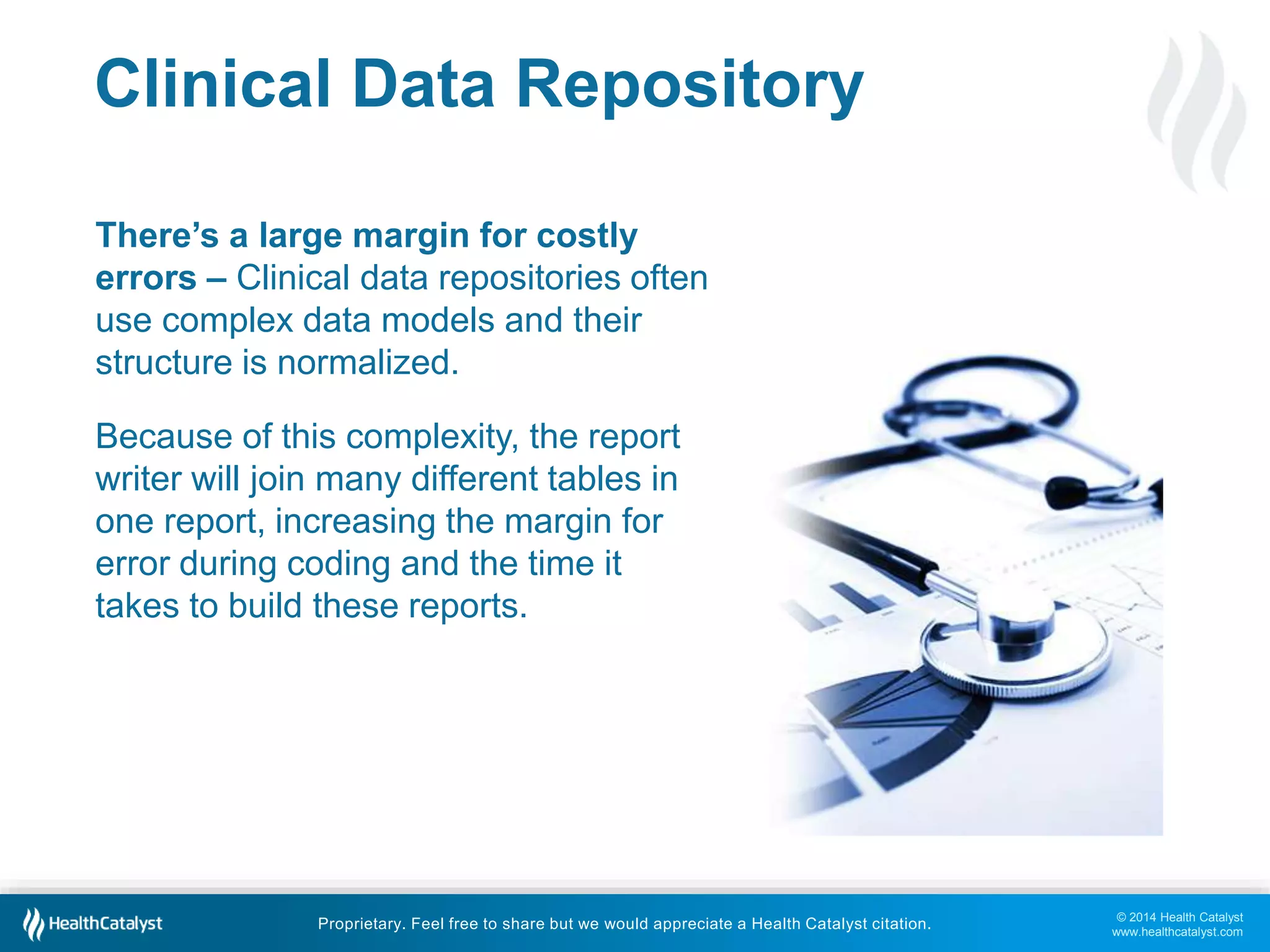 Clinical Data Repository vs. A Data Warehouse - Which Do You Need? | PPTX