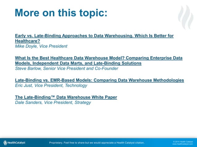 Clinical Data Repository vs. A Data Warehouse - Which Do You Need? | PPTX