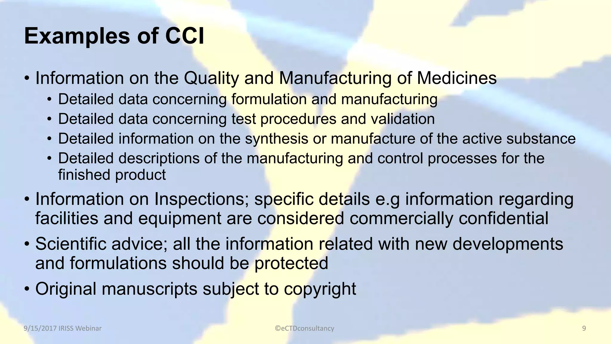 Clinical data transparency - EMA Policy 0070 | PPTX