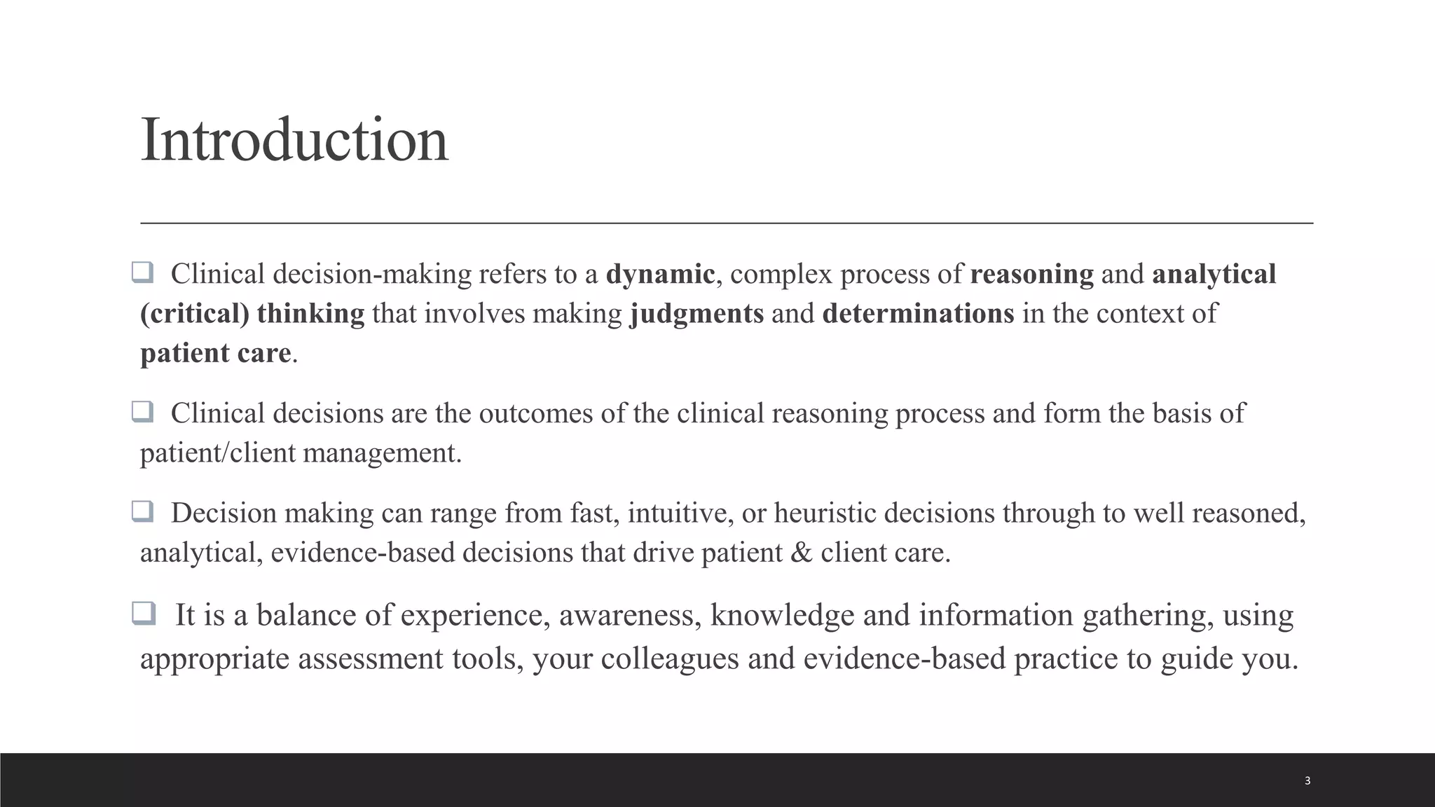 CLINICAL DECISION MAKING.pptx