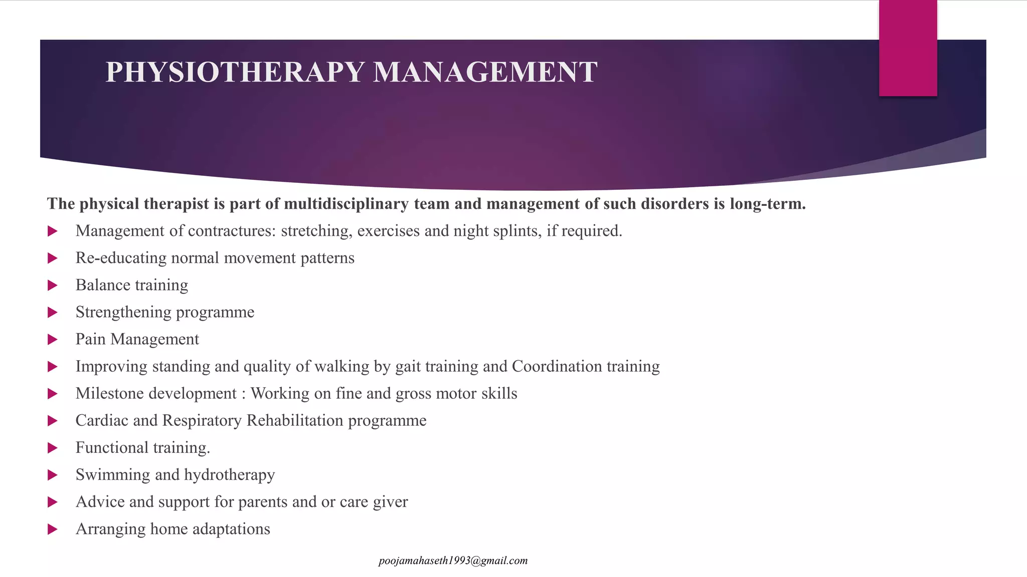 Clinical decision making in paedriatic physiotherapy | PPTX