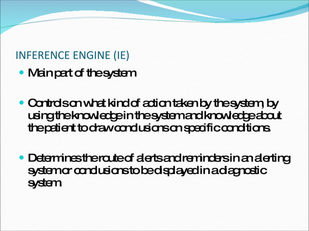 Clinical Decision Support Systems | PPT