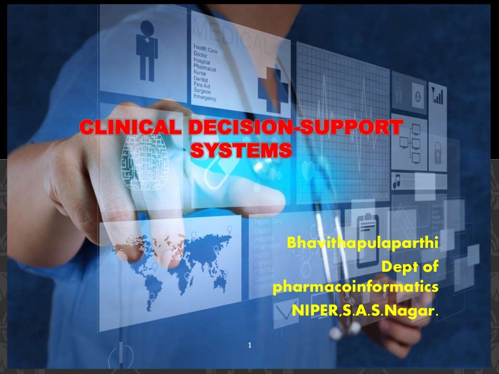 Clinical decision support systems
