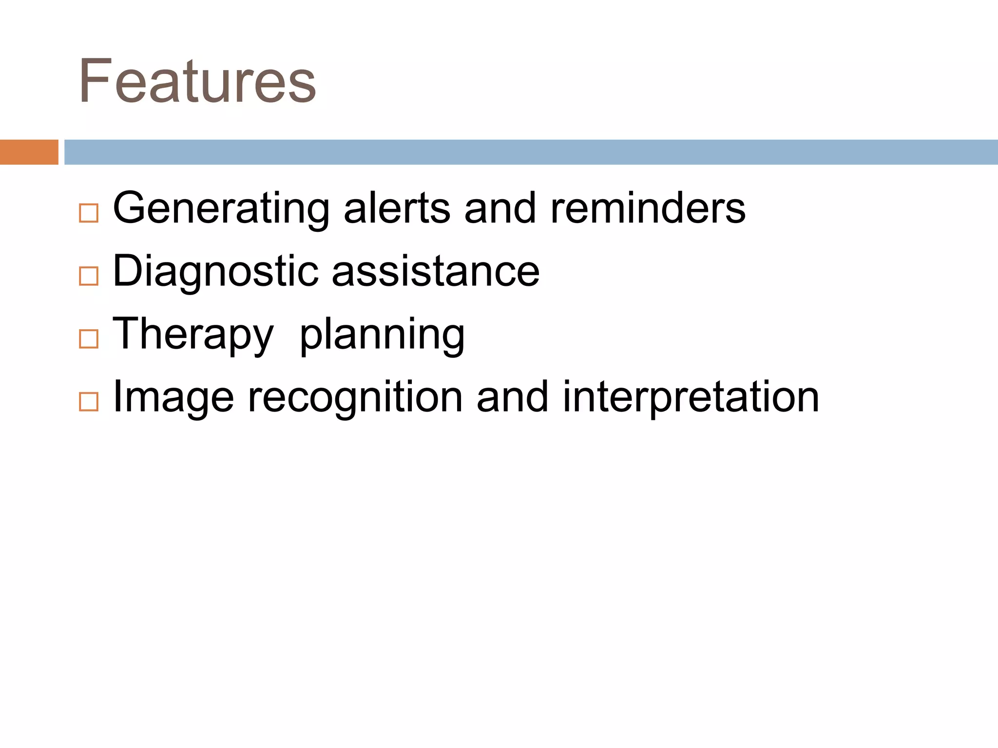 Clinical decision support systems | PPTX