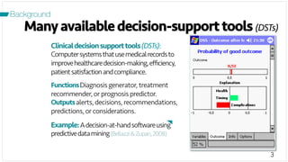 Designing Machine Learning Driven Clinical Decision Support Tools | PDF