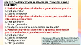 Clinical diagnosis advancements in periodontics | PPTX