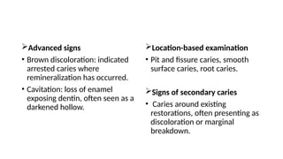clinical diagnosis and histological presentation of dental caries (1).pptx