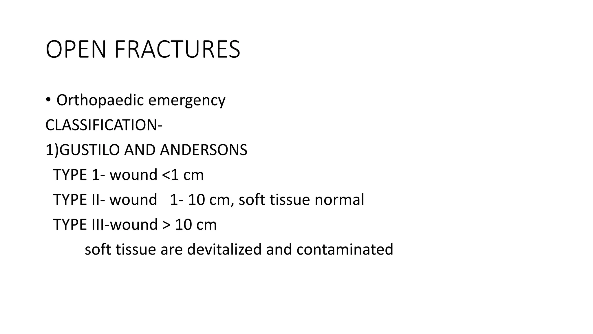 CLINICAL DIAGNOSIS OF FRACTURE AND GENERAL PRINCIPLE OF MANAGEMENT OF ...