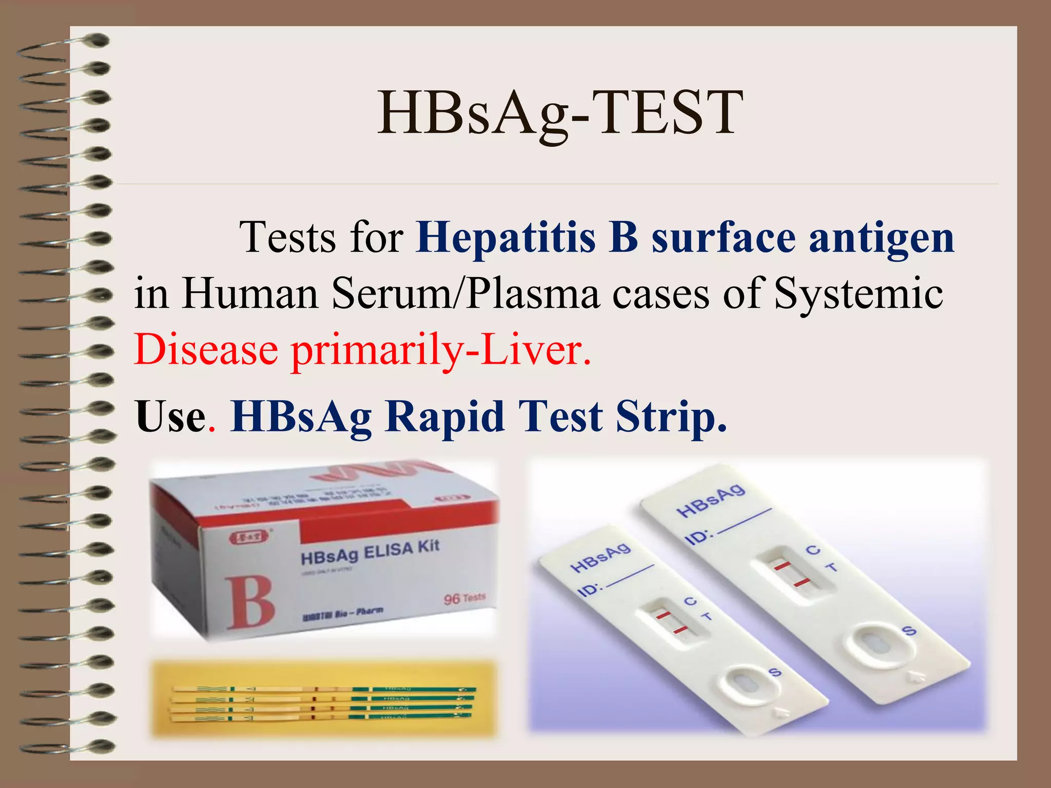 CLINICAL DIAGNOSTIC TESTS | PDF