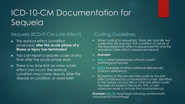 Clinical Documentation Guidelines for ICD-10-CM | PPSX | Medical Tests ...