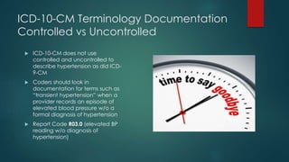Clinical Documentation Guidelines for ICD-10-CM | PPSX