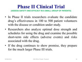 Clinical drug design | PPTX