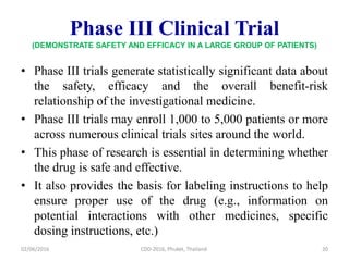 Clinical drug design | PPTX