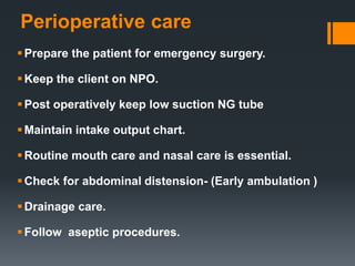 Clinical emergencies medical surgical nursing 25-4-2014 | PPTX