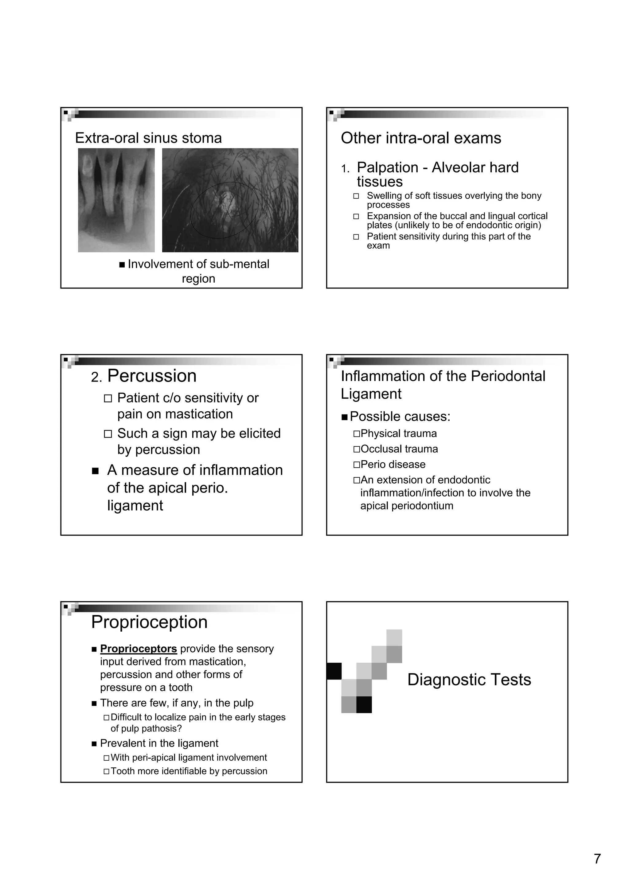 Clinical endodontic diagnosis 2009 | PDF
