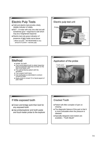 Clinical endodontic diagnosis 2009 | PDF