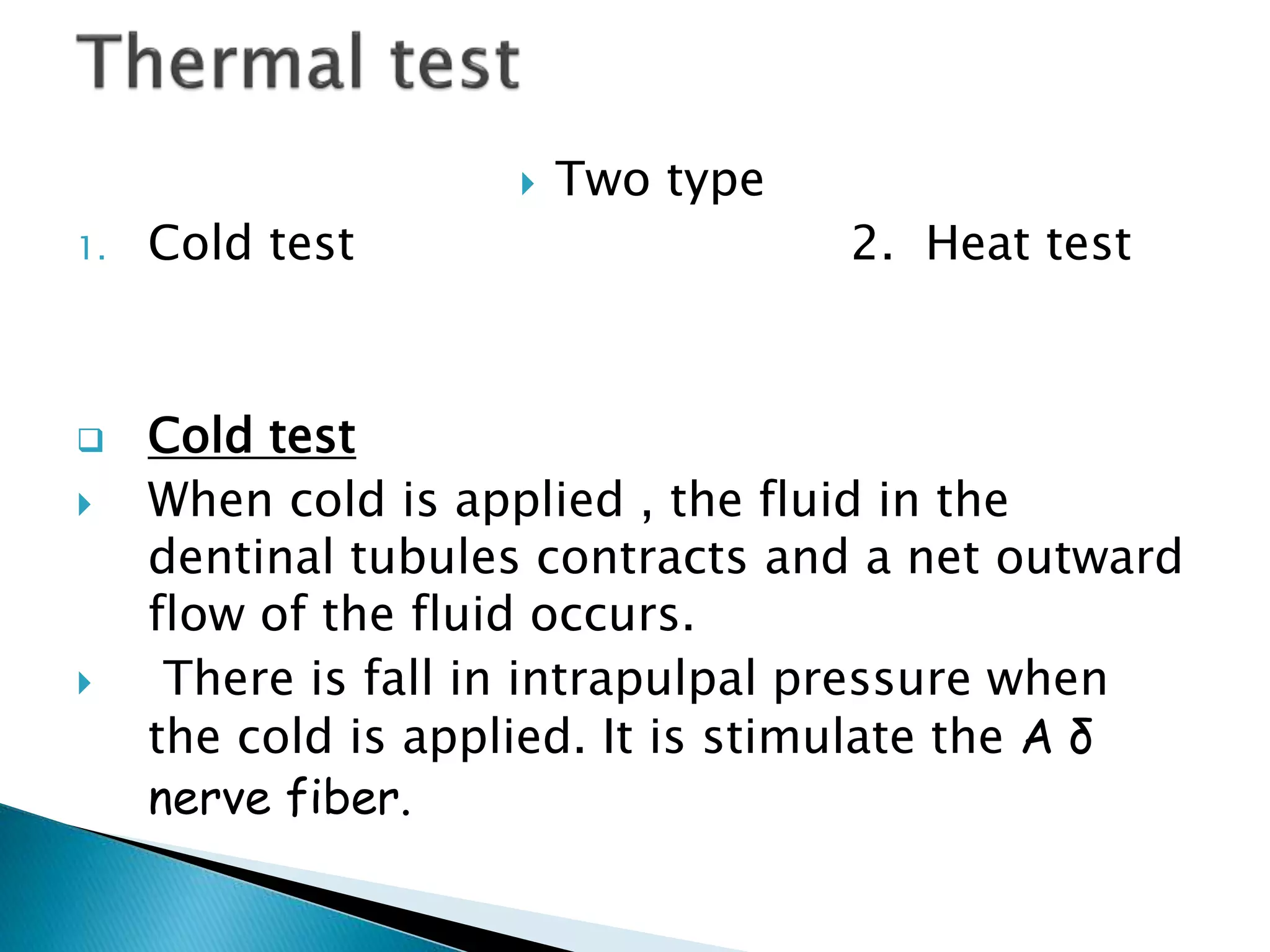 Clinical endodontic test | PPTX