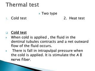 Clinical endodontic test | PPTX