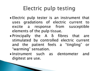 Clinical endodontic test | PPTX