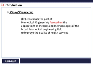 Clinical engineering | PPTX