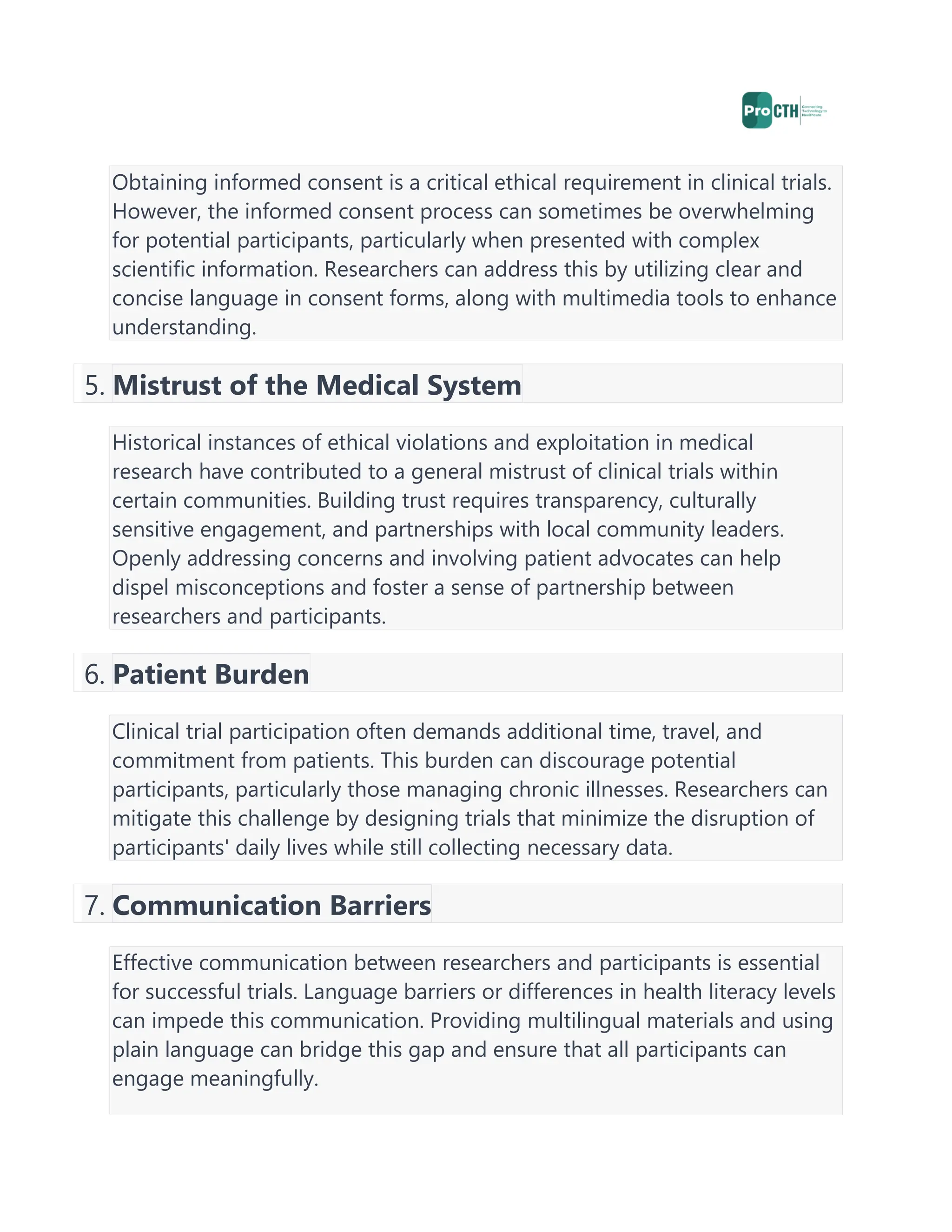 Clinical Enrollment challenges in clinical trials | PDF