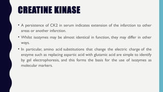 Clinical enzymes and Biomarkers CK, CT, LDH.pptx