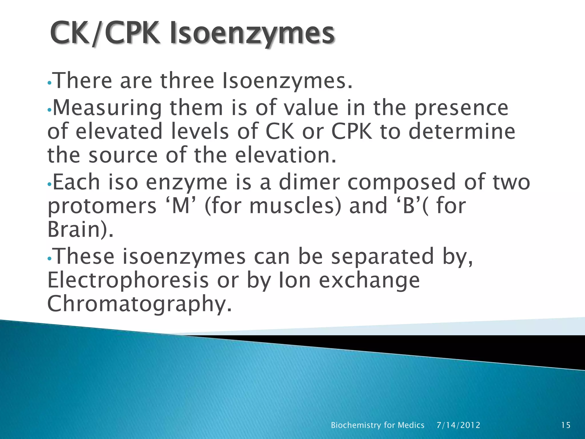 Clinical Enzymology | PPTX