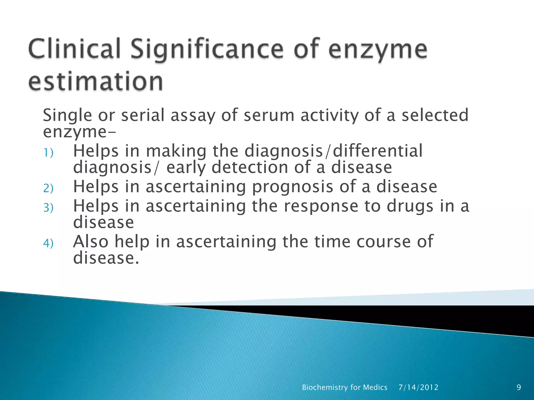 Clinical Enzymology | PPTX