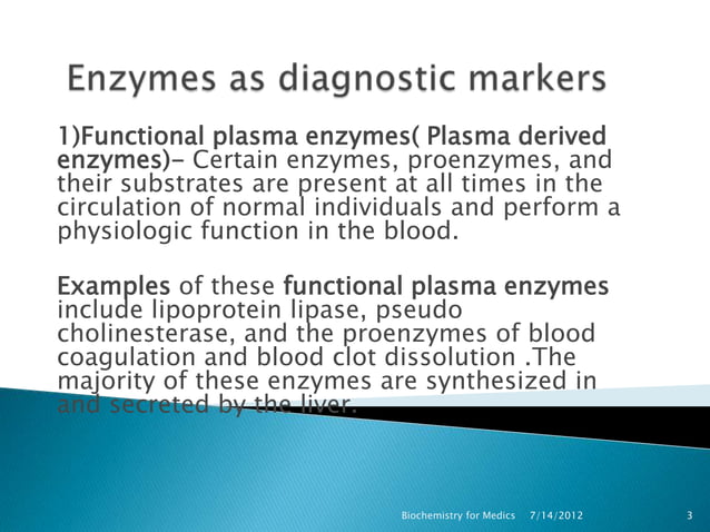 Clinical Enzymology | PPTX | Heart and Cardiovascular Diseases ...