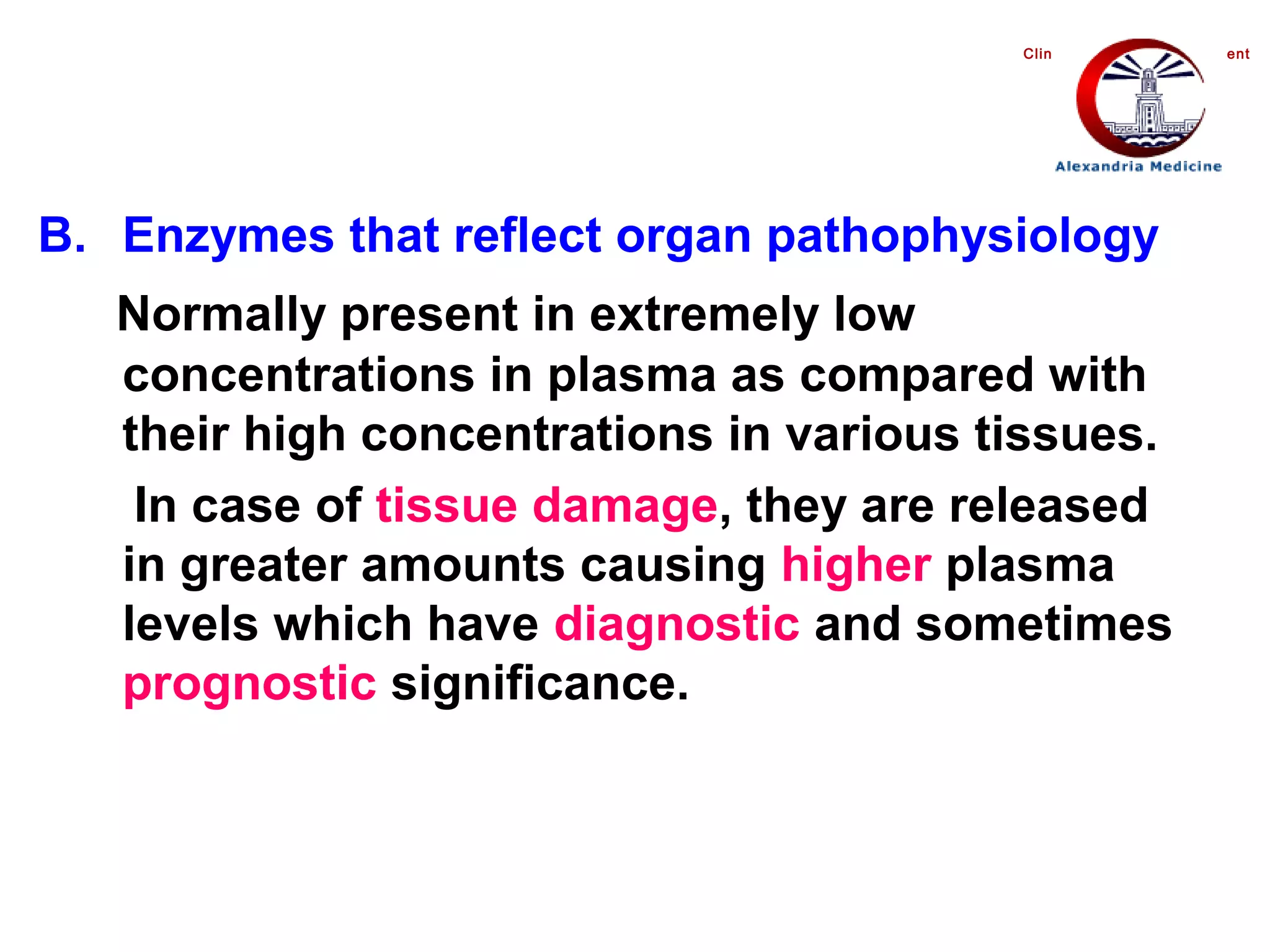 Clinical enzymology | PPT