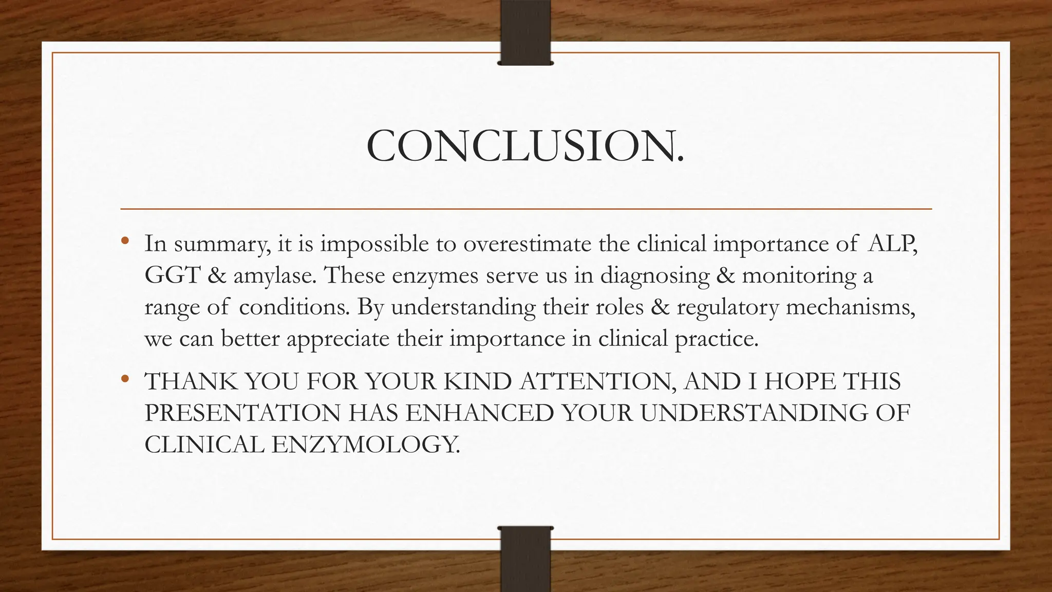 CLINICAL ENZYMOLOGY.pptx ALP, GGT AND AMYLASE | PPTX