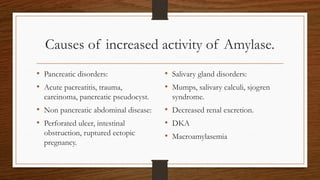 CLINICAL ENZYMOLOGY.pptx ALP, GGT AND AMYLASE | PPTX