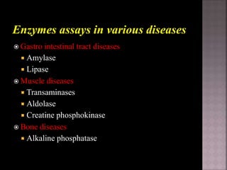 Clinical enzymology class | PPTX