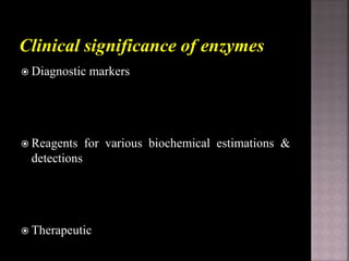 Clinical enzymology class | PPTX