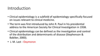 Clinical Epidemiology.pptx