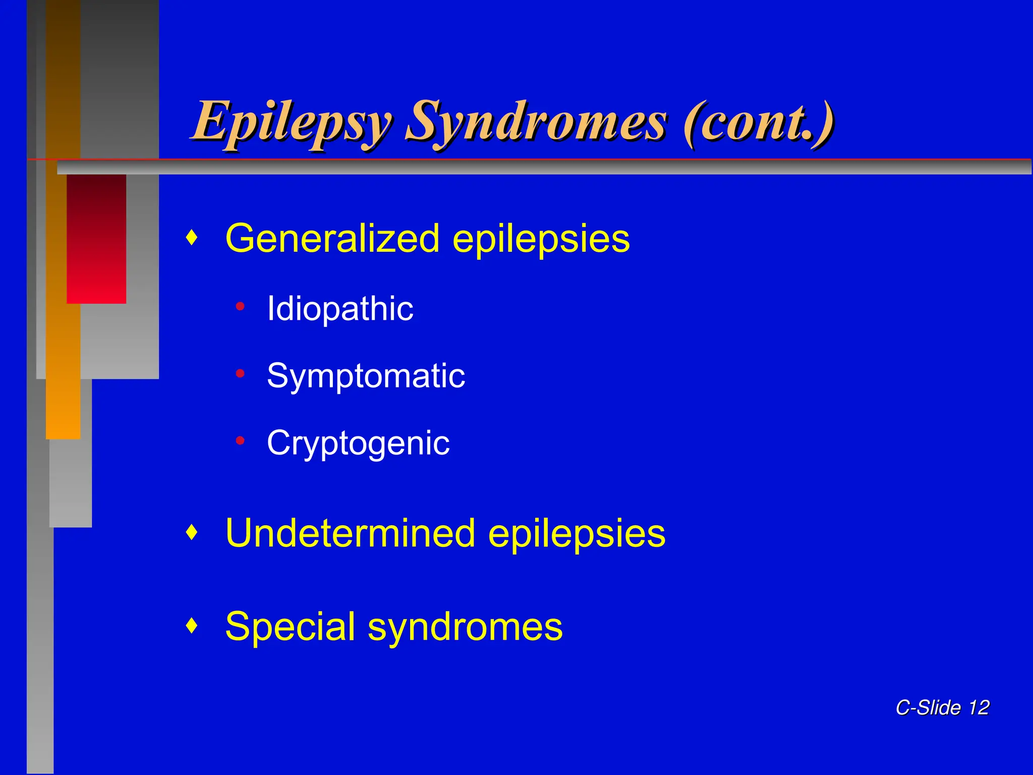 Clinical-Epilepsy-for -medical -students | PPT