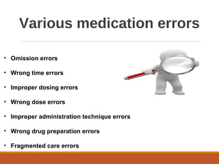 Clinical errors by nursing / paramedic staff | PPT