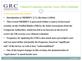 Clinical evaluation and the latest 2016 guideline | PPT