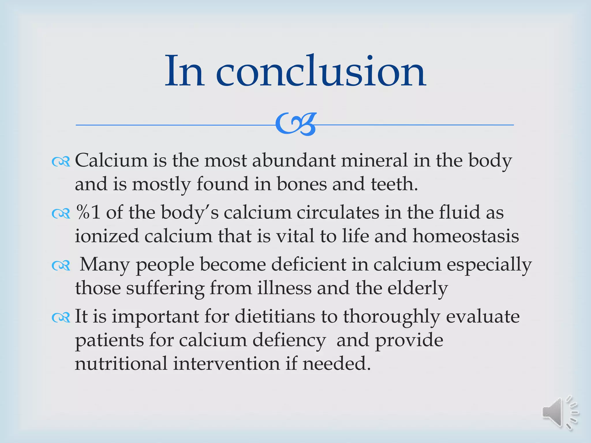 Clinical evaluation calcium | PPSX