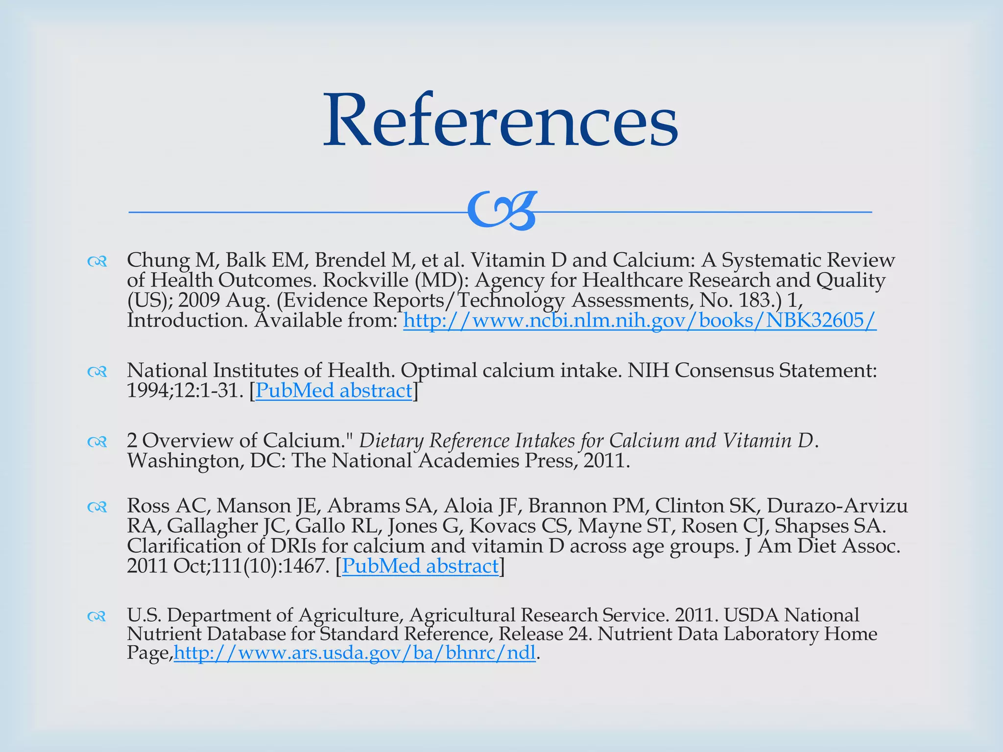 Clinical evaluation calcium | PPSX