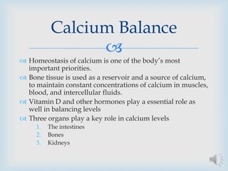 Clinical evaluation calcium | PPSX