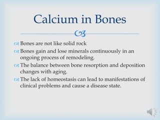 Clinical evaluation calcium | PPSX