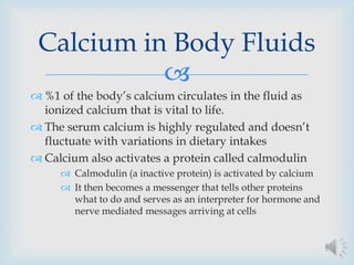 Clinical evaluation calcium | PPSX