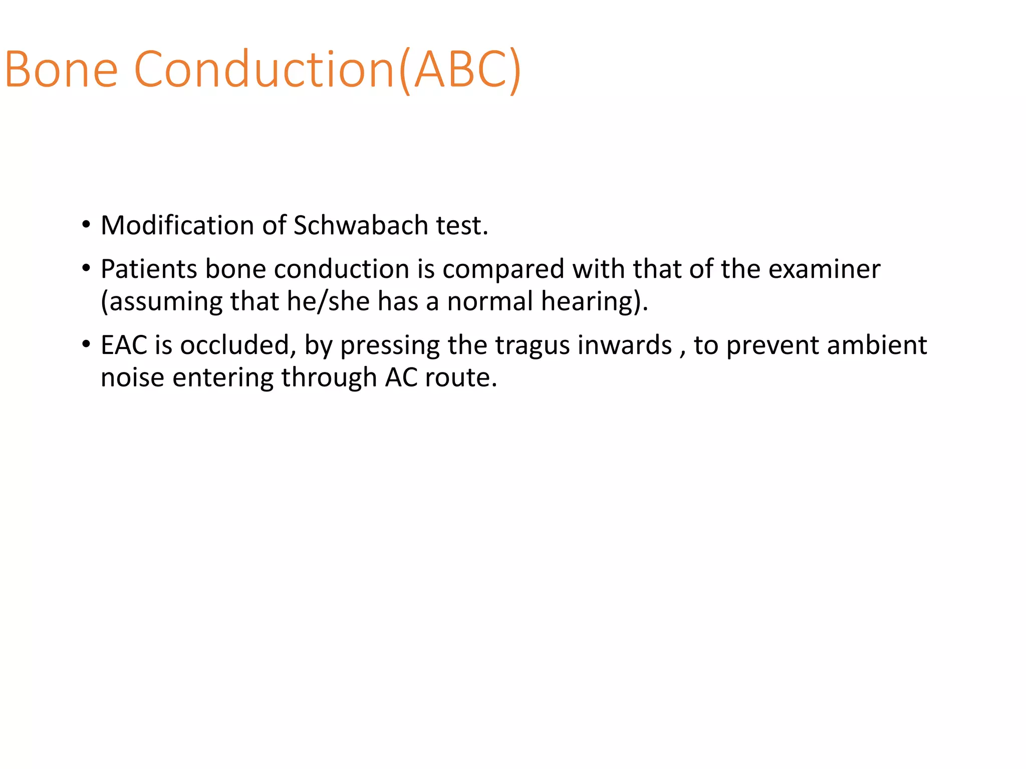CLINICAL EVALUATION OF HEARING AND VESTIBULAR SYSTEM.pptx