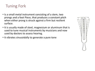 CLINICAL EVALUATION OF HEARING AND VESTIBULAR SYSTEM.pptx