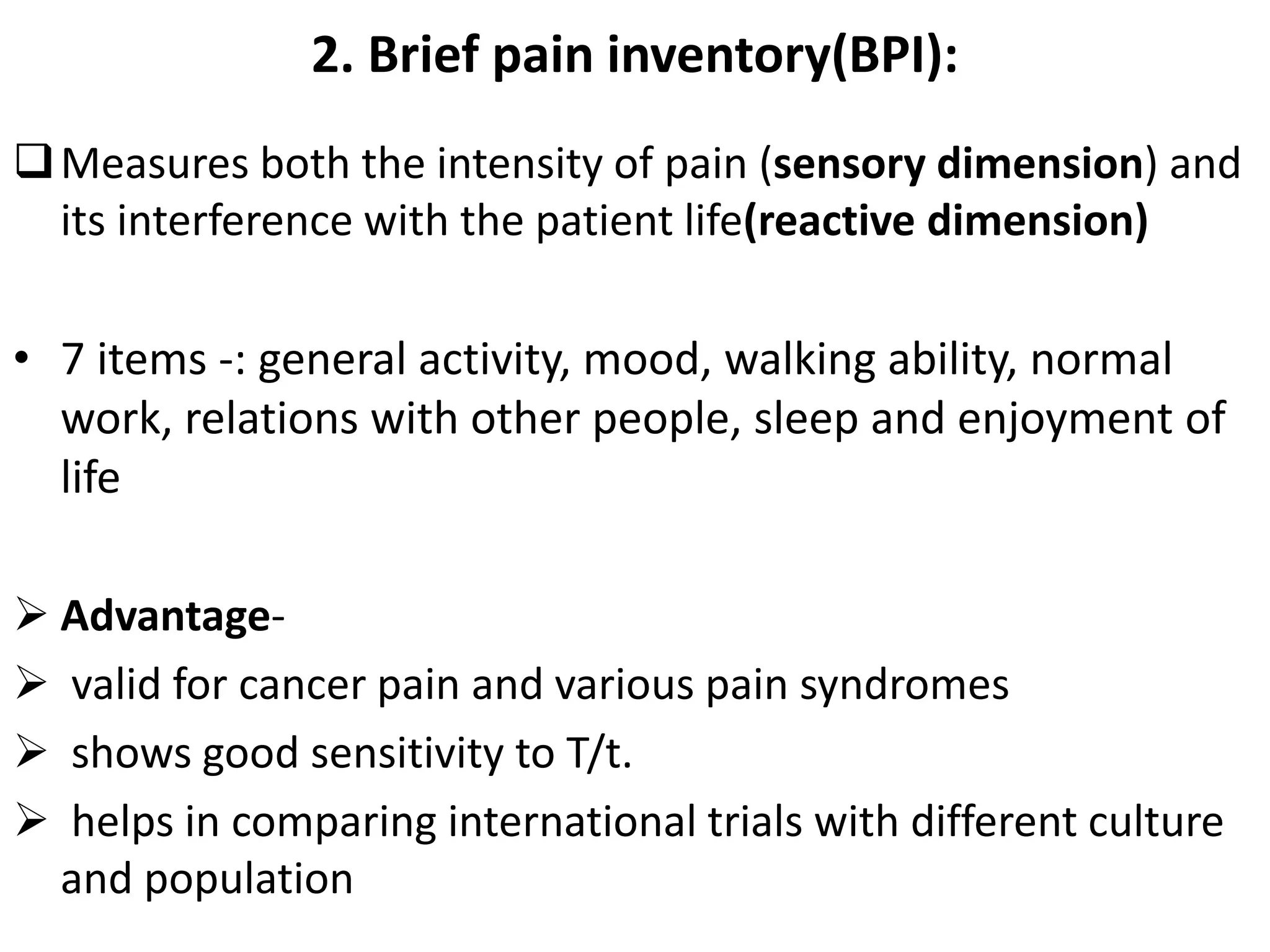 Clinical evaluation of patient with pain complaint | PPTX